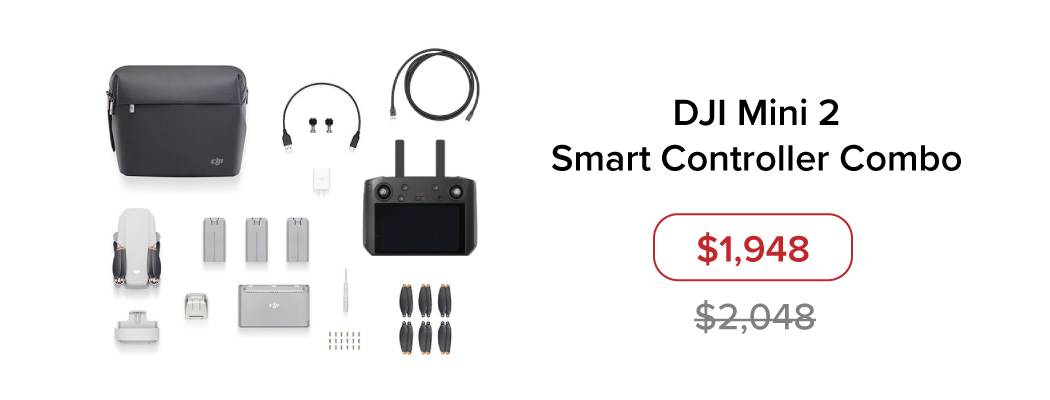 DJI Mini 2 and Smart Controller Now Compatible